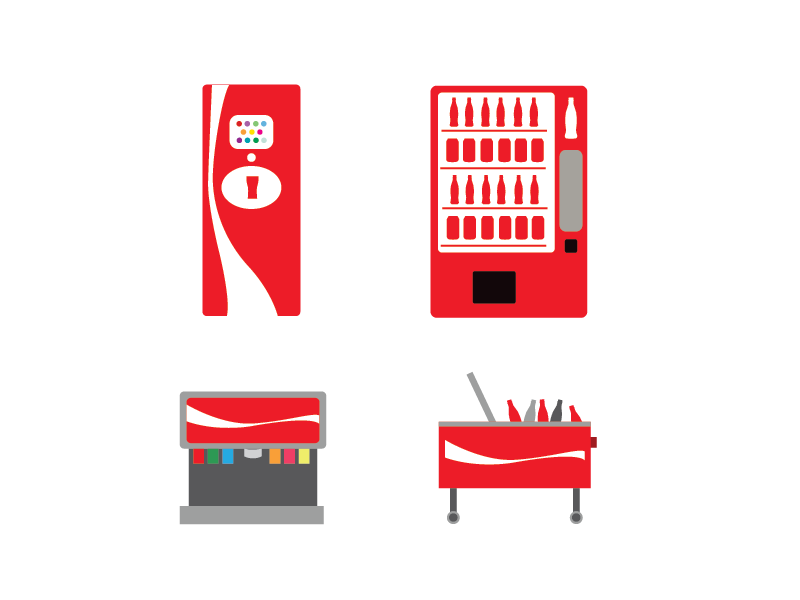 Coca Cola Icons by Nina Greel on Dribbble