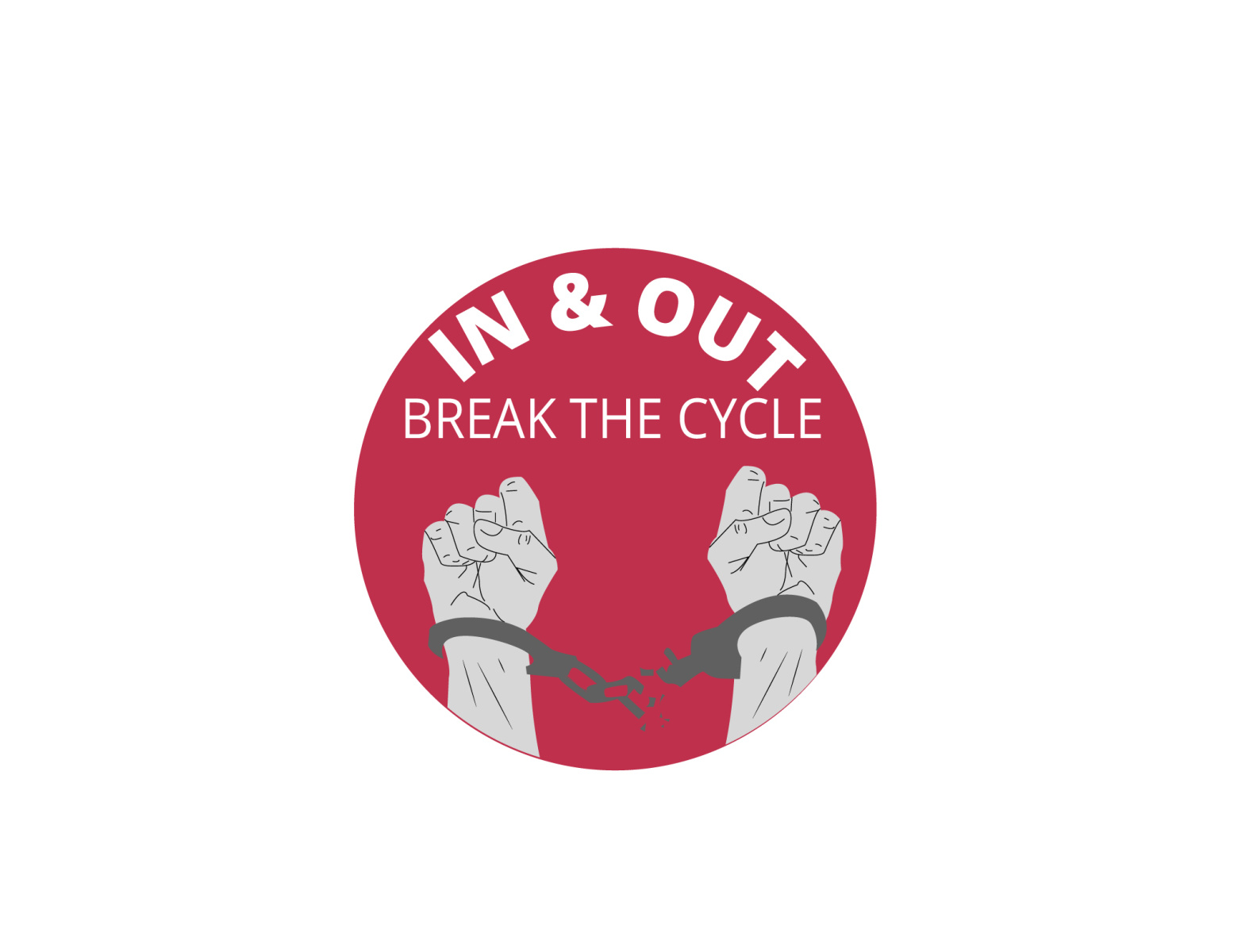 in & Out logo design by Nouman Arif on Dribbble
