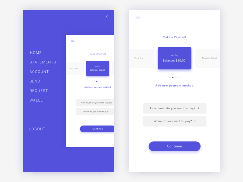 Make a Payment - Concept by Jerissa Holley on Dribbble
