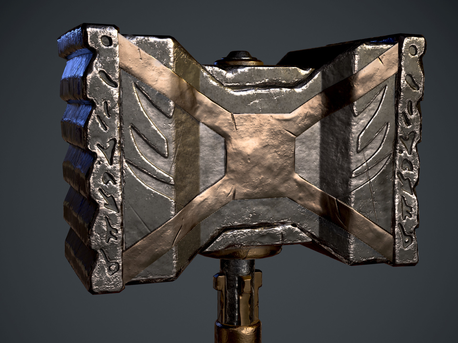 Battle Hammer by Andrii Akulov on Dribbble