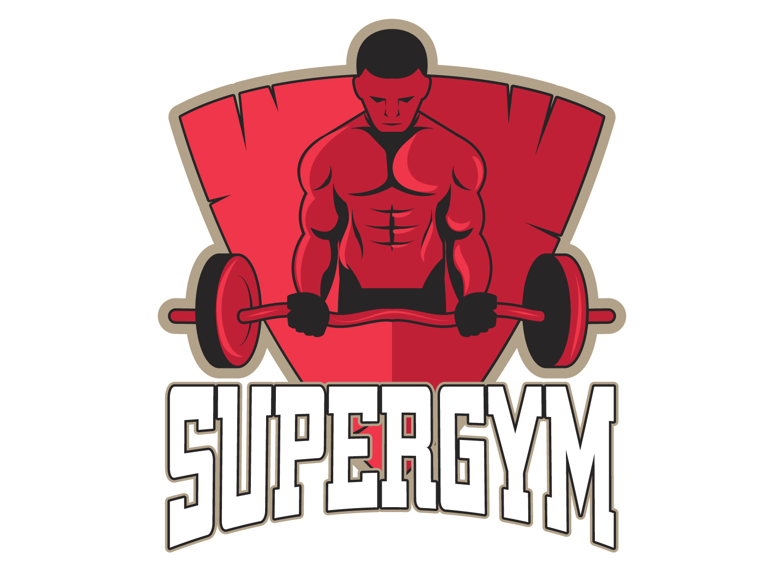 gym logo by Rajon Biswas on Dribbble