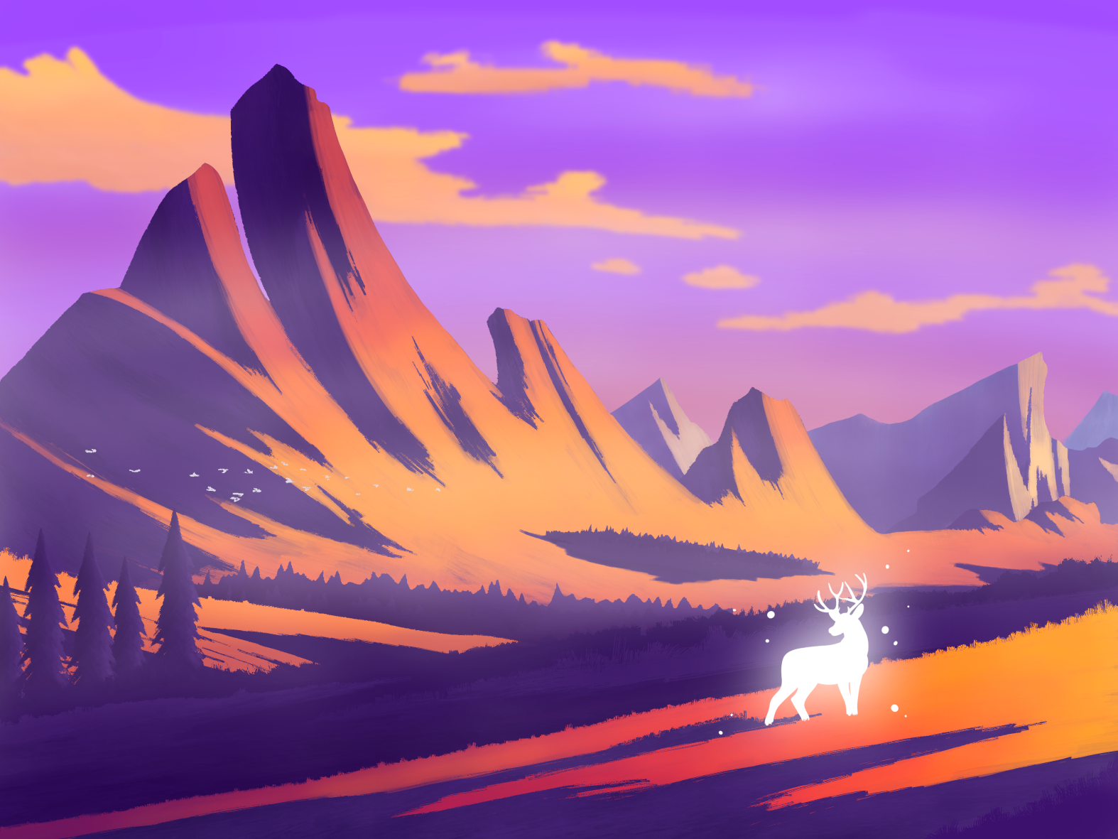 Landscape by Kabilyogesh on Dribbble