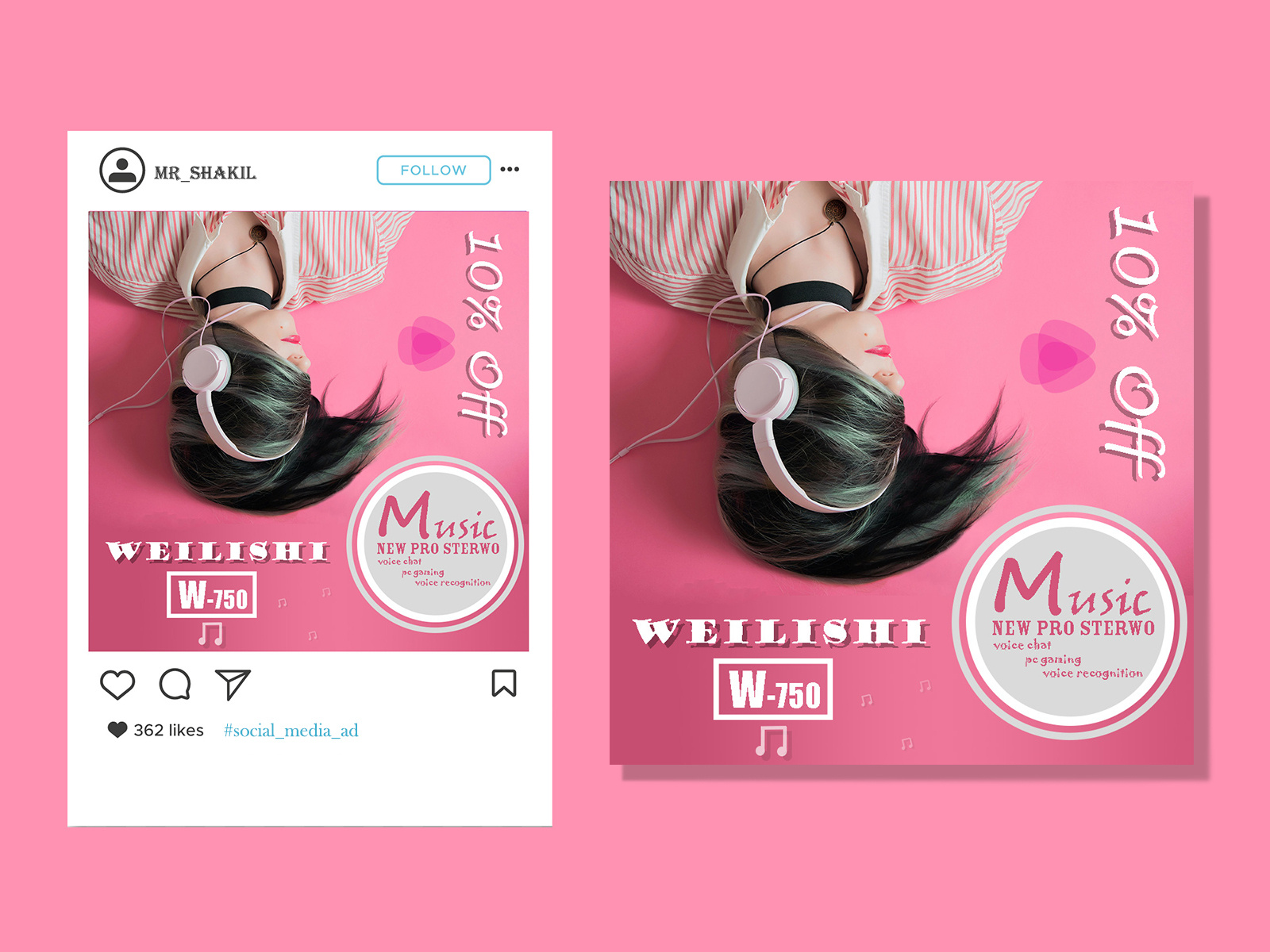 Social Media Ad by Mustafizur Rahman Shakil on Dribbble