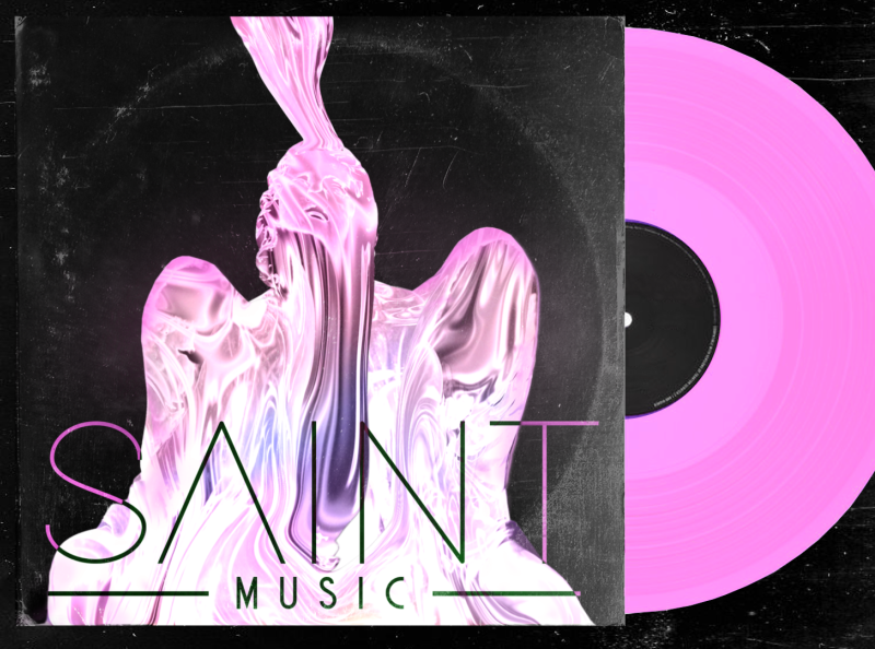 Saint Music Elysium Album Cover by Andreja T. on Dribbble