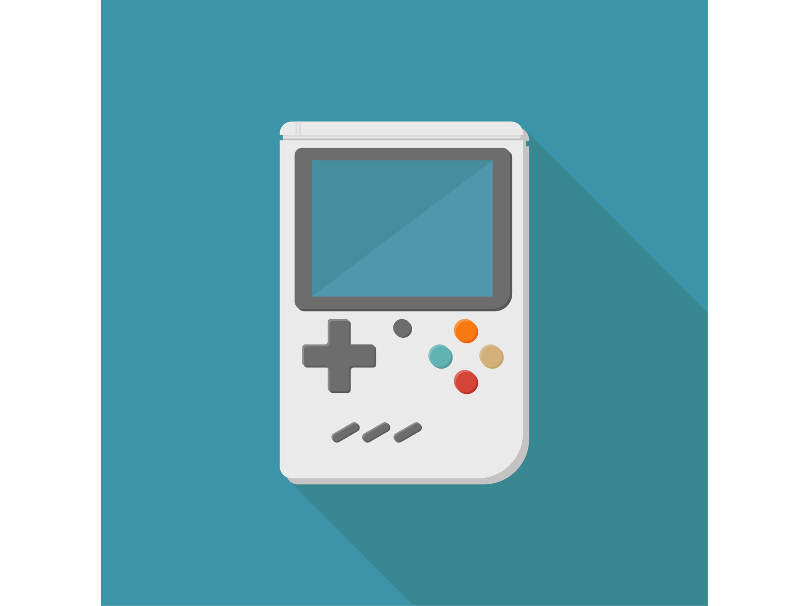 Illustration video game flat design by Grafide on Dribbble