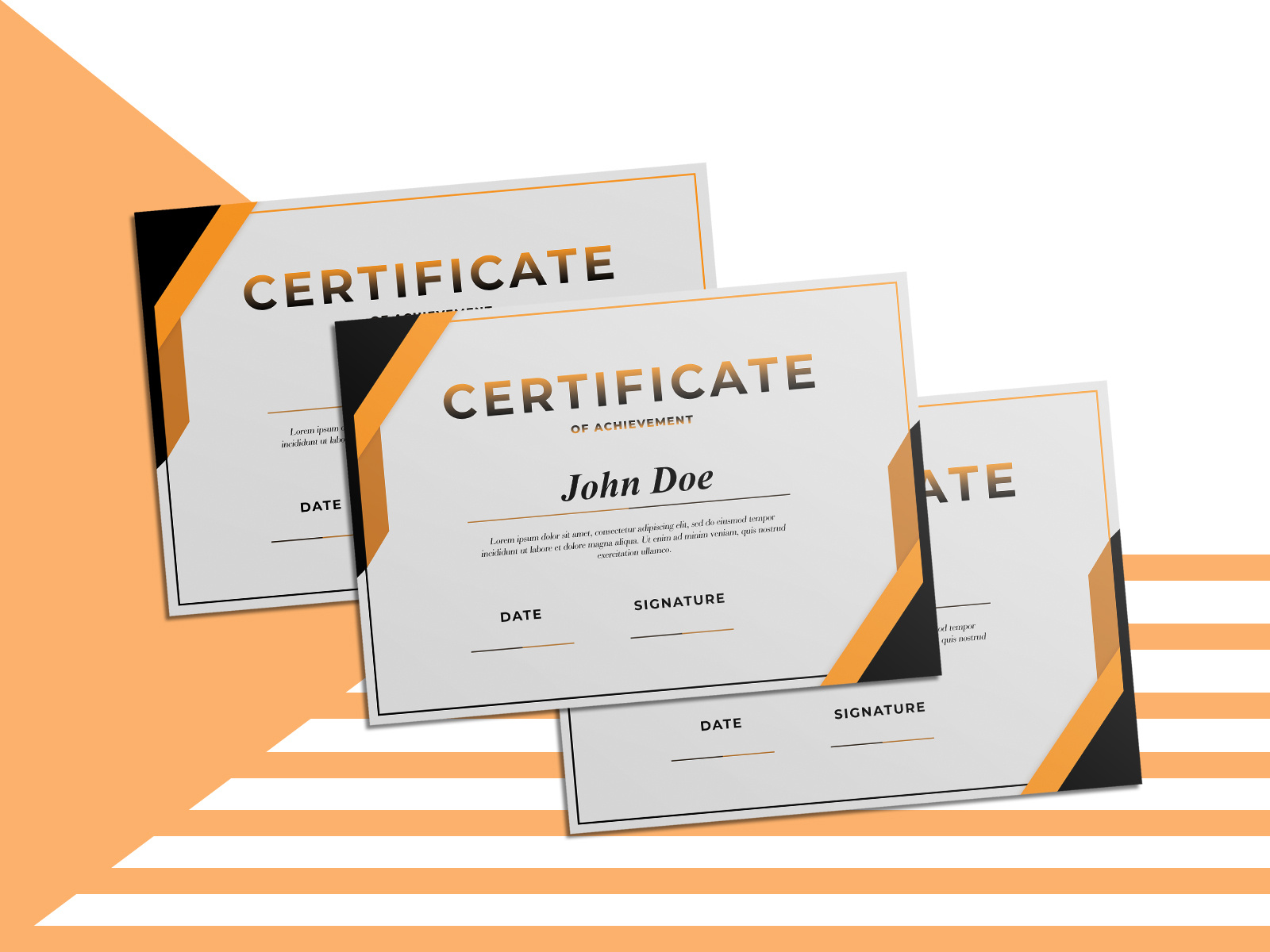 General Purpose Certificate Design by Outweave on Dribbble