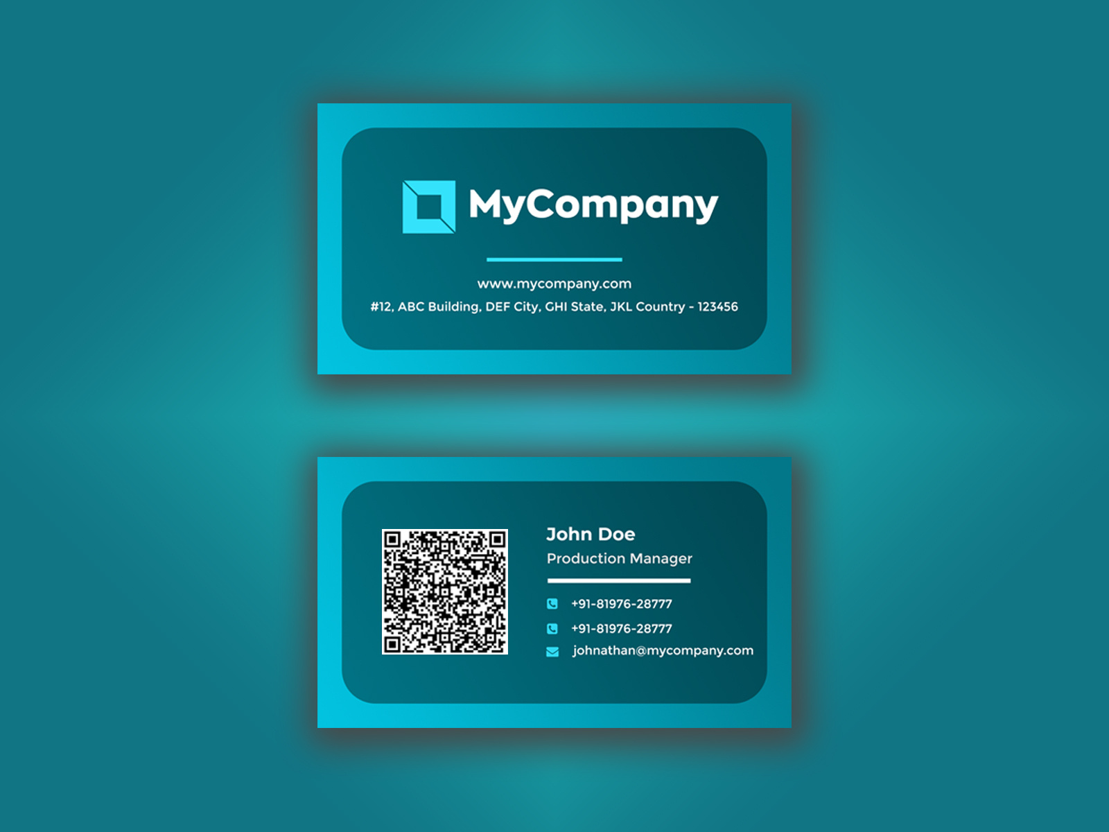 Business Card Design For Your Company By Outweave On Dribbble