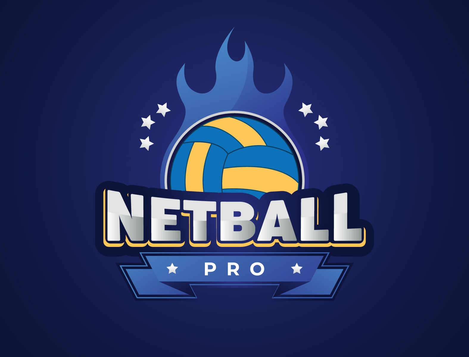 Netball logo Design by Tanjirul islam sami on Dribbble