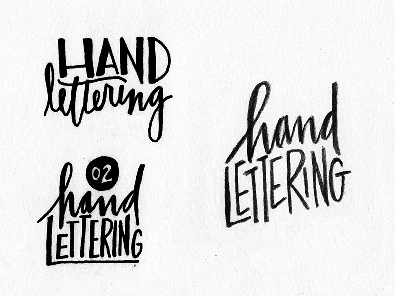 Hand Lettering by Teela Cunningham on Dribbble