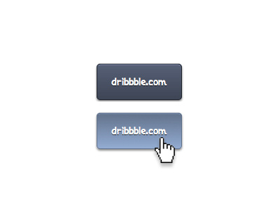 Dribbble Buttons by Michael Emerson on Dribbble