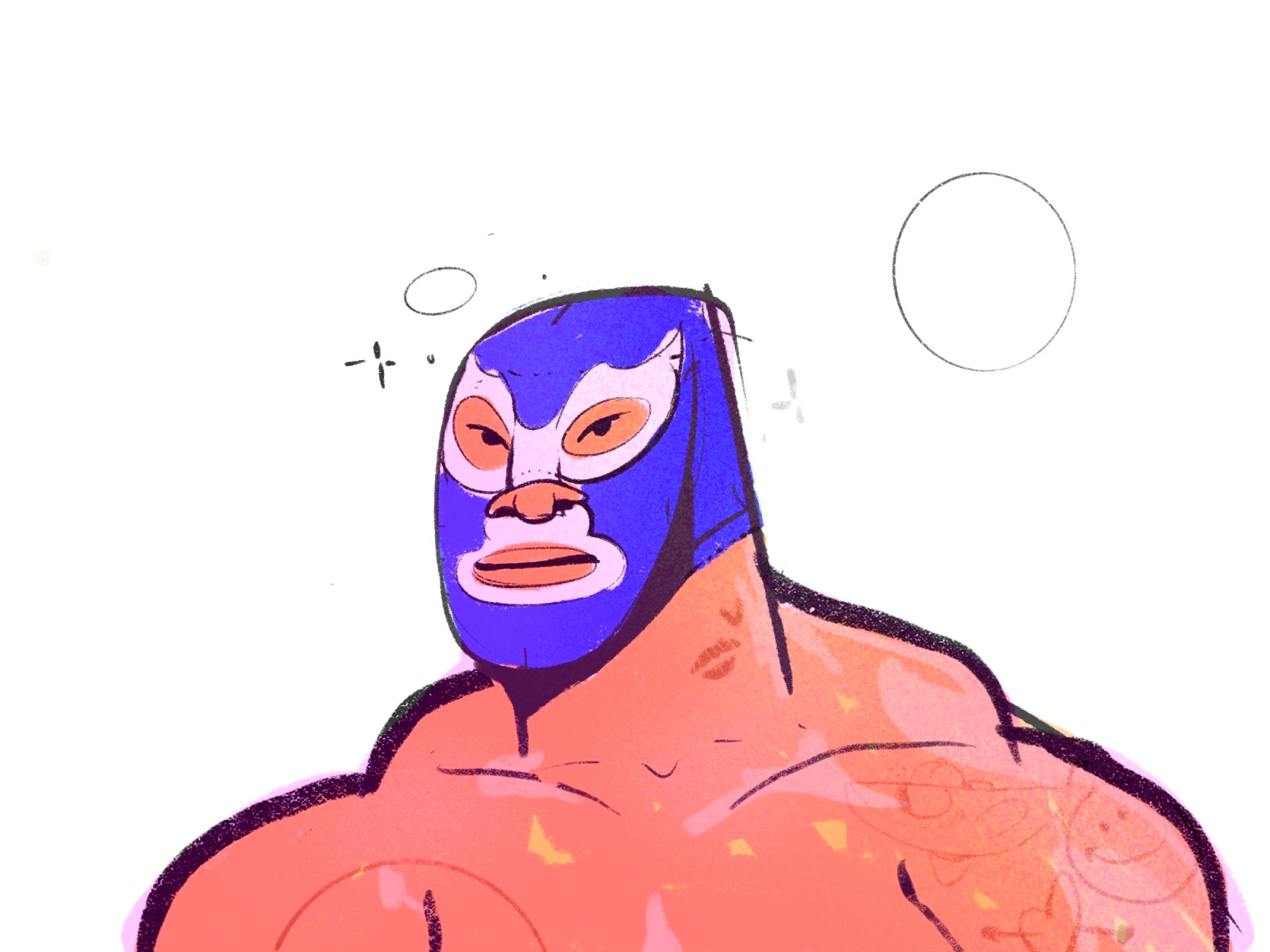Luchador by Carlos Álvarez - El Crac on Dribbble