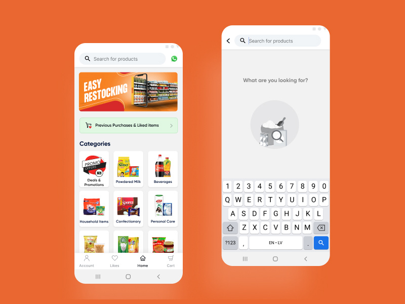 Retailo App Search Improvements by maheen ahmed on Dribbble