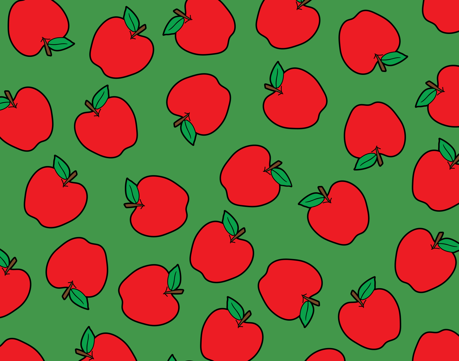apple pattern by Cathal O'Toole on Dribbble