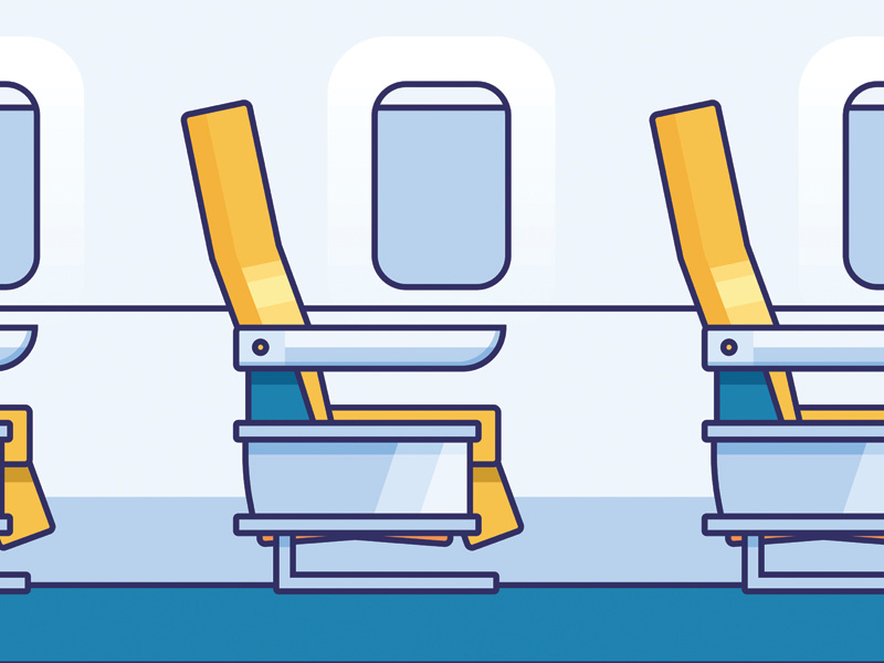 First Class Seats by Cedric Cummings on Dribbble