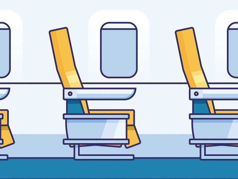 First Class Seats by Cedric Cummings on Dribbble