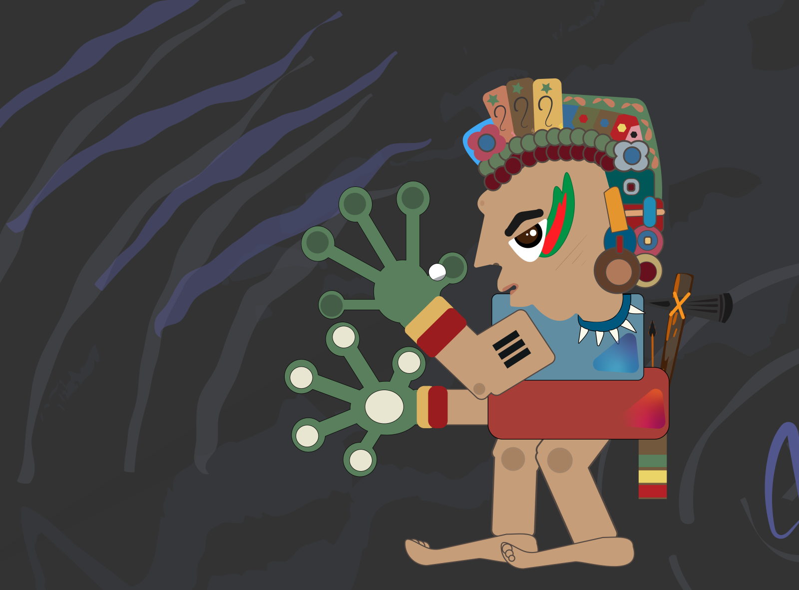 Chaac by Juan "Cebolla" Mendez on Dribbble