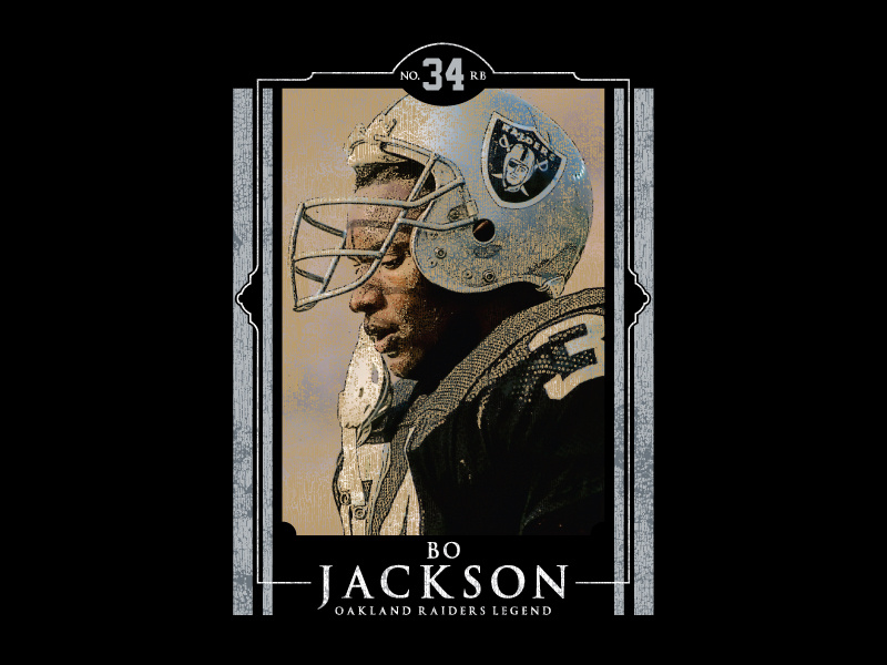 Bo Jackson Legend by Andrew Sterlachini on Dribbble