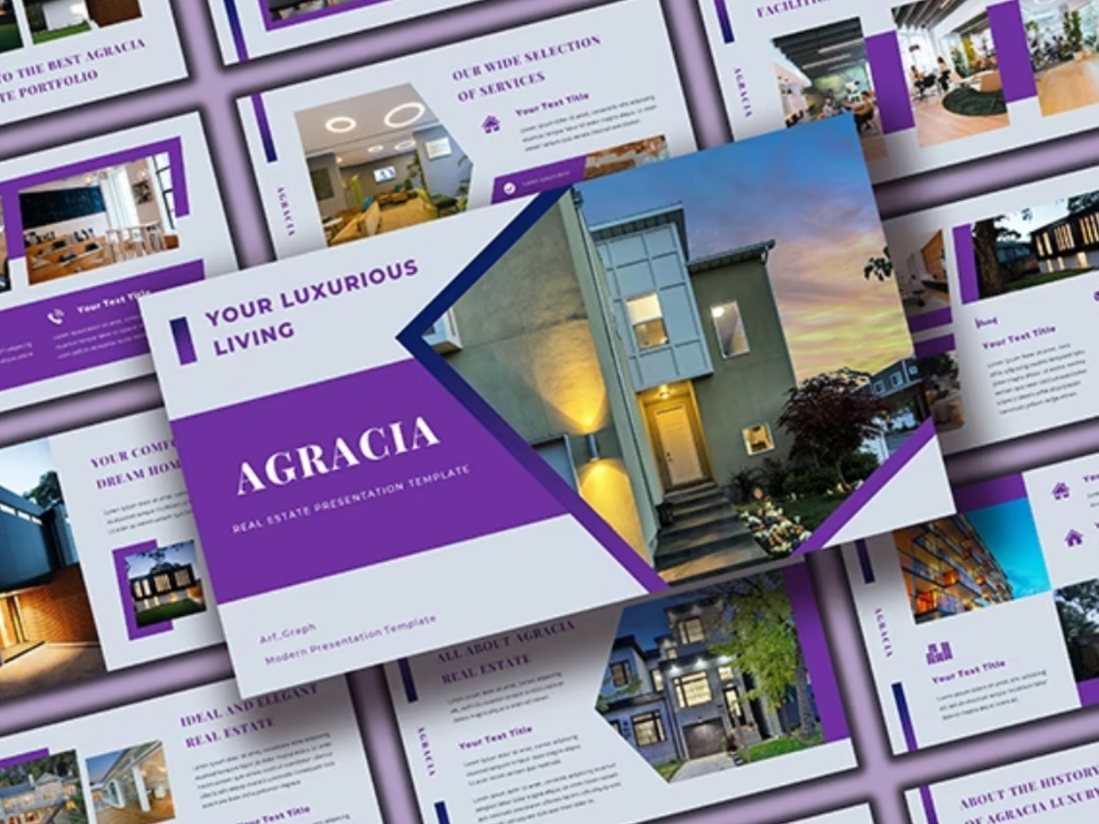 Agracia - Real Estate Presentation Template by arf_template ...