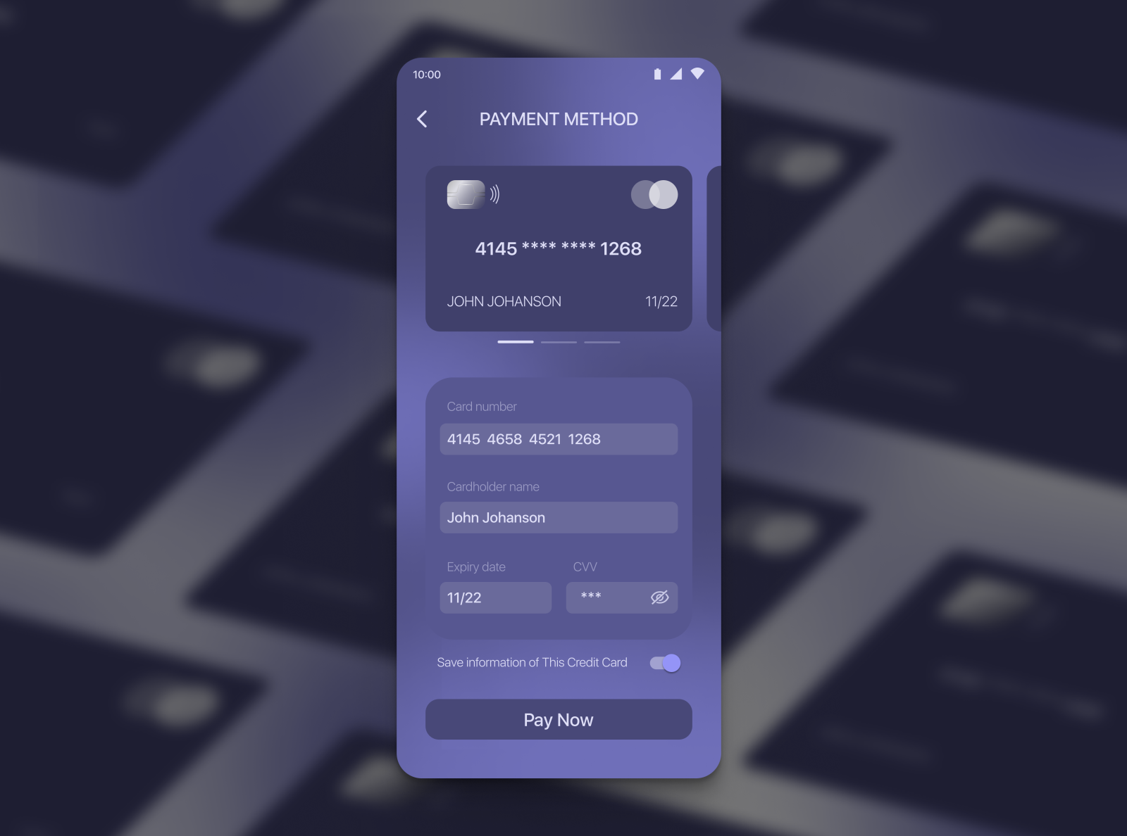 Credit Card Checkout - Daily UI 002 by Nazar Salaban on Dribbble