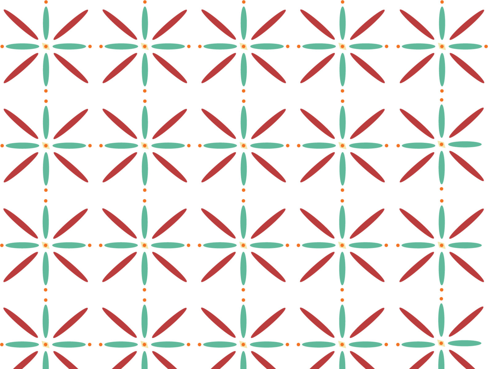 Retro pattern by Filipa Baptista on Dribbble