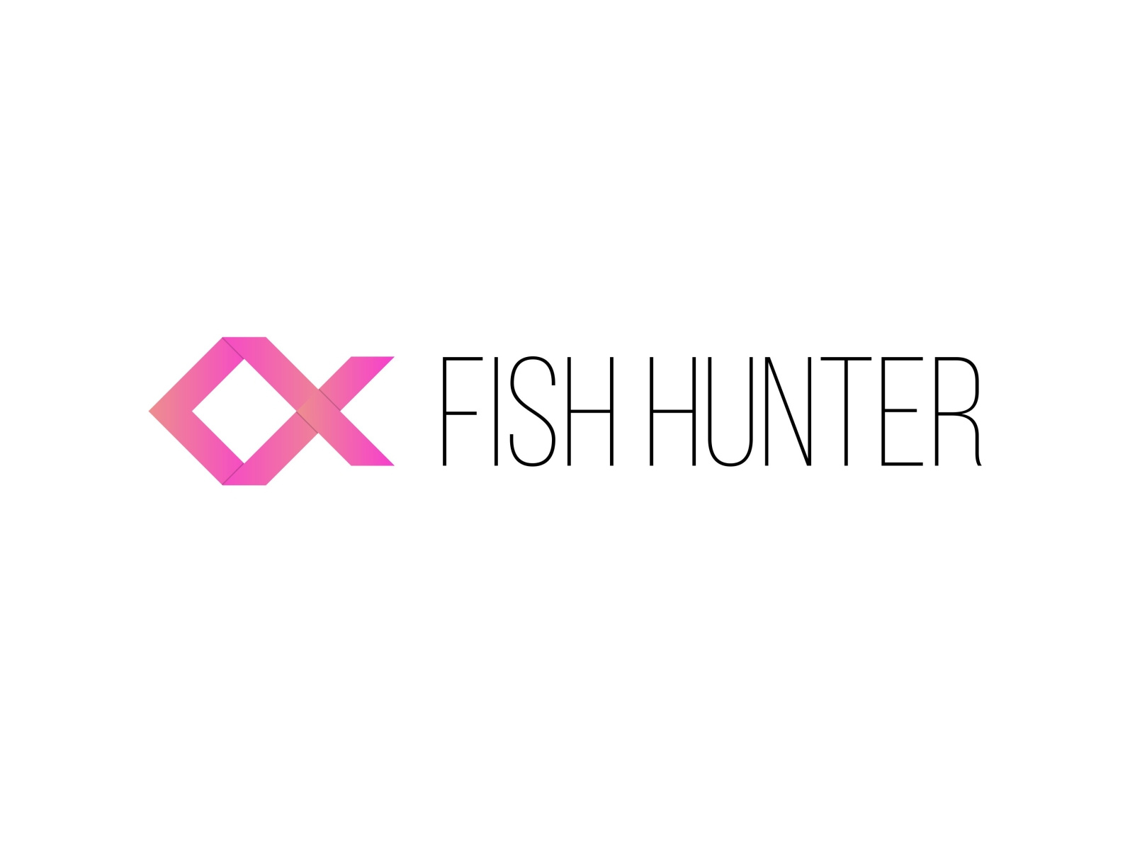 Fish Hunter logo by MOSES STUDIO on Dribbble