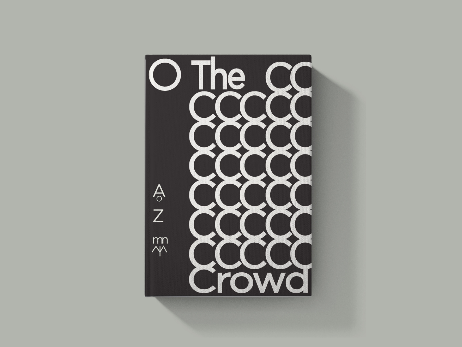 TYPOGRAPHIC BOOK COVER by RABIA SIKANDAR on Dribbble