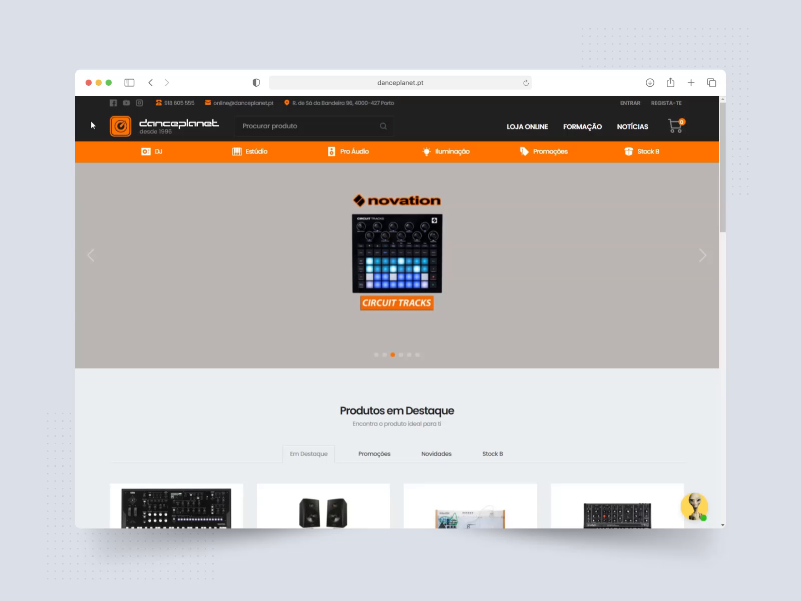 Danceplanet eCommerce by Henrique Caiano on Dribbble