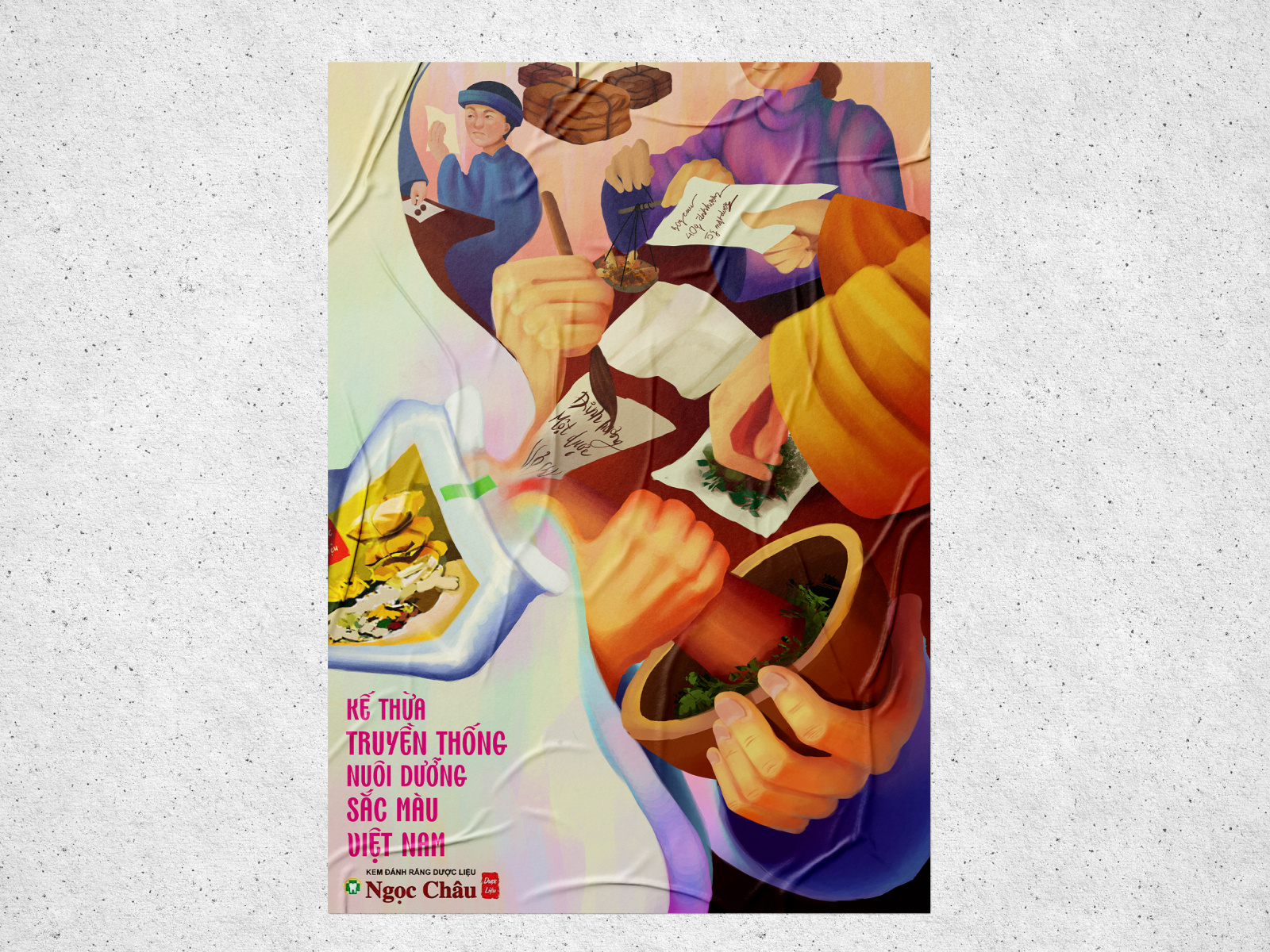 Advertising Poster | Student Project by Yến Thùy on Dribbble