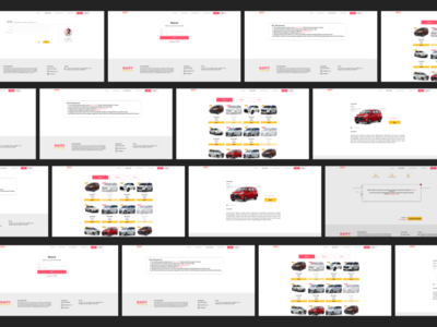 Website Rental Mobil by Satrio Adib on Dribbble