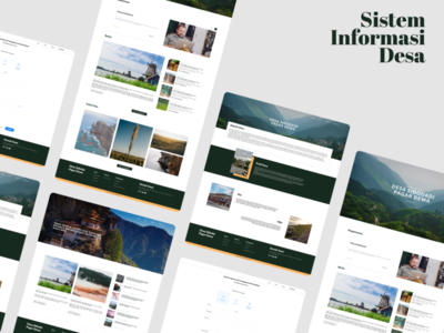 Website Sistem Informasi Desa by Satrio Adib on Dribbble