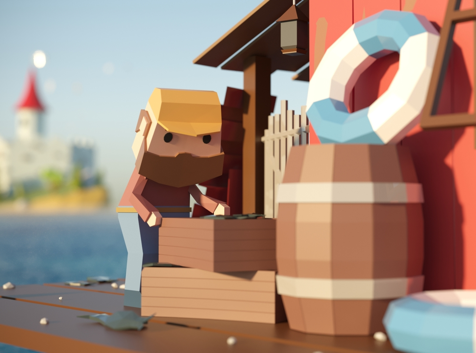 The Fisher by Александр Рудыка on Dribbble