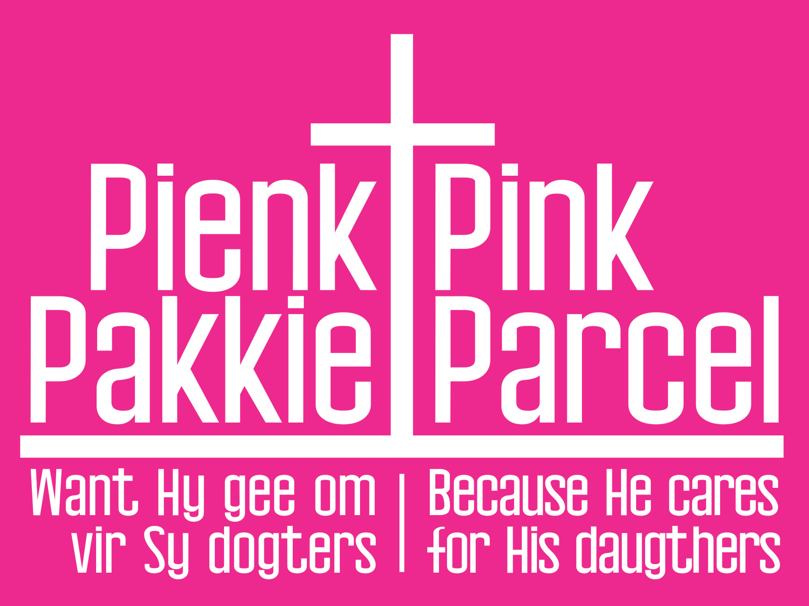 Pink Parcels Logo by Rochelle van Dyk on Dribbble