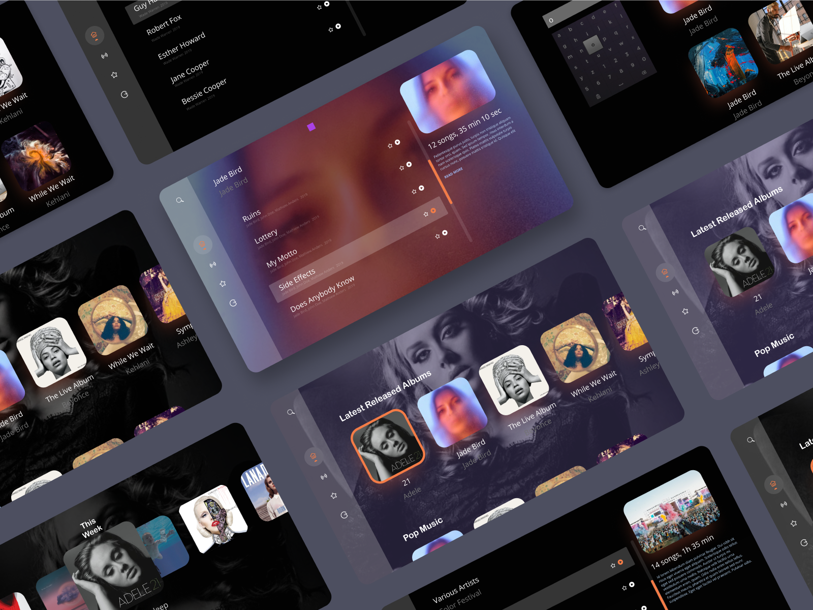 Roku Music Player by Better Software Group on Dribbble
