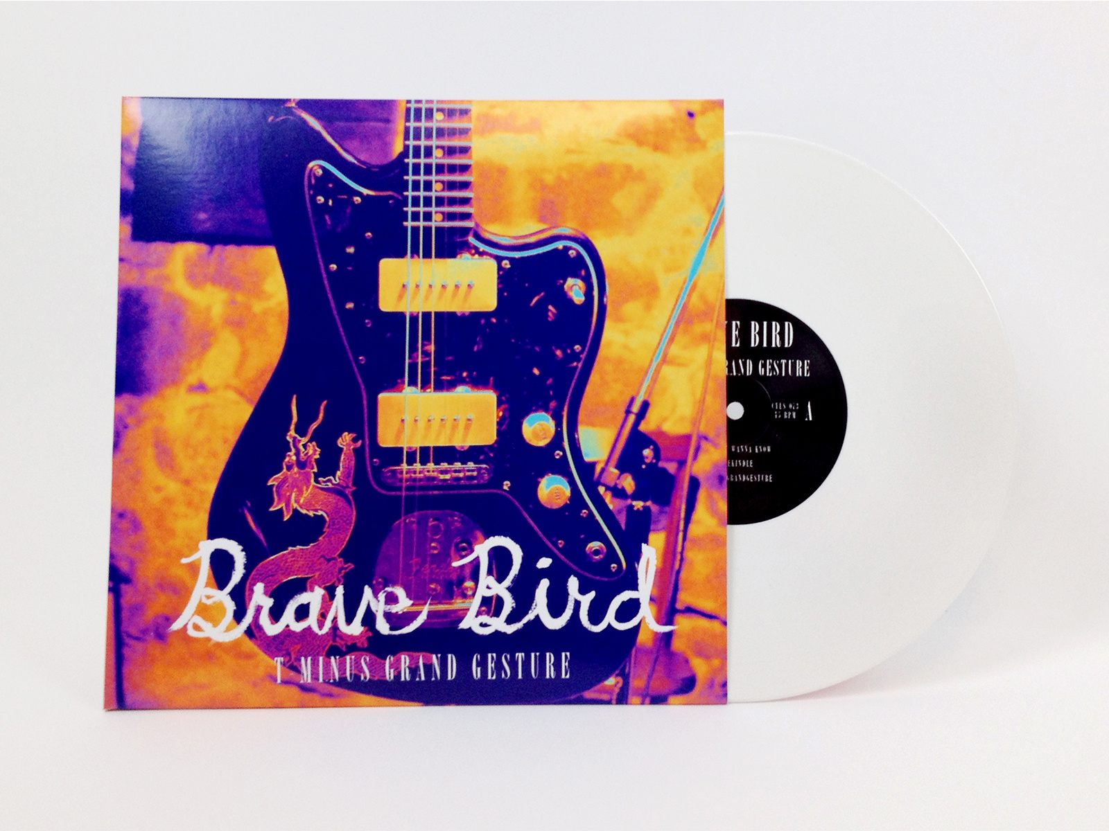 Brave Bird T-minus Grand Gesture LP by Brennan Greaves on Dribbble
