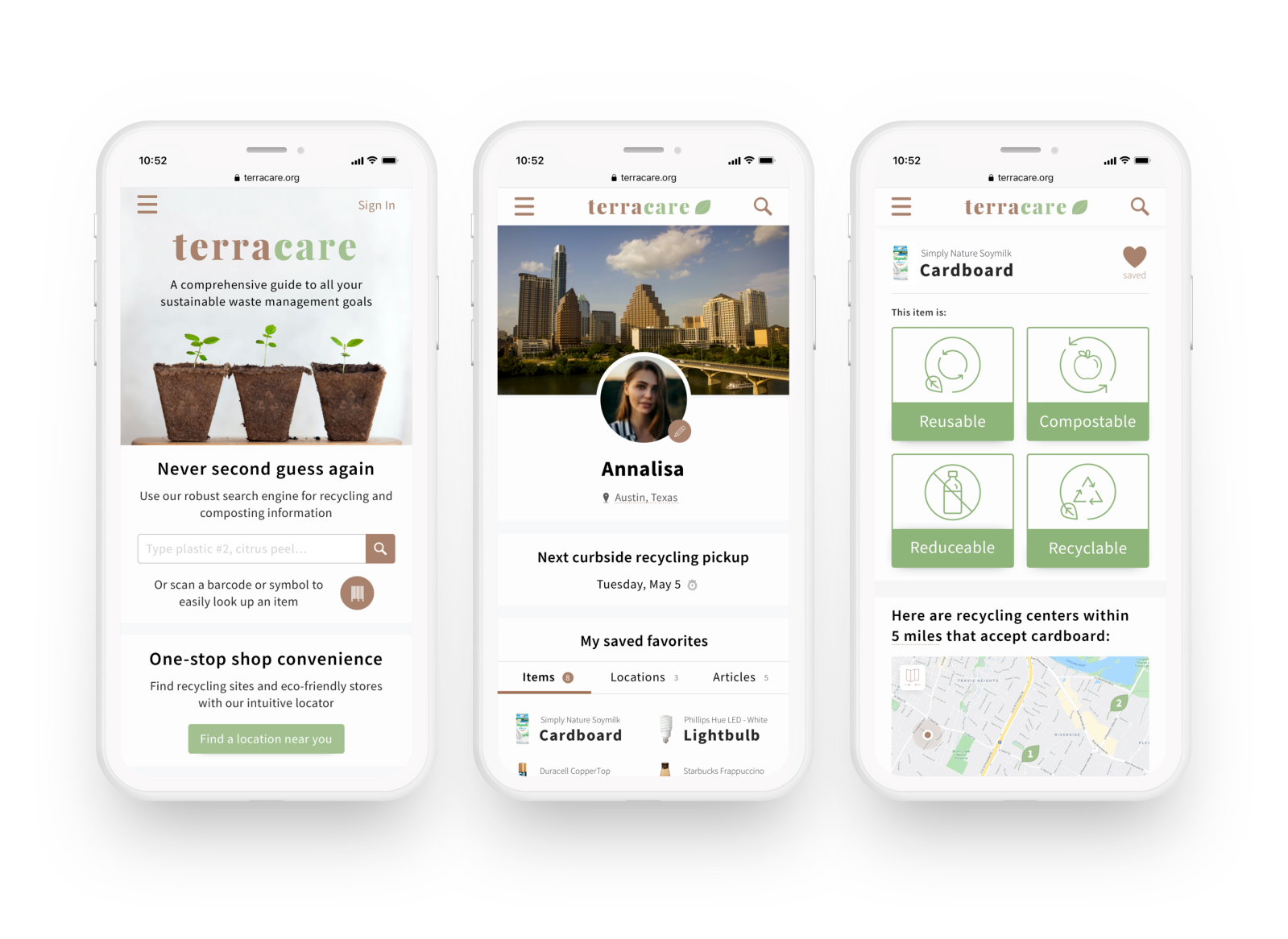 TerraCare by Liana Rego on Dribbble