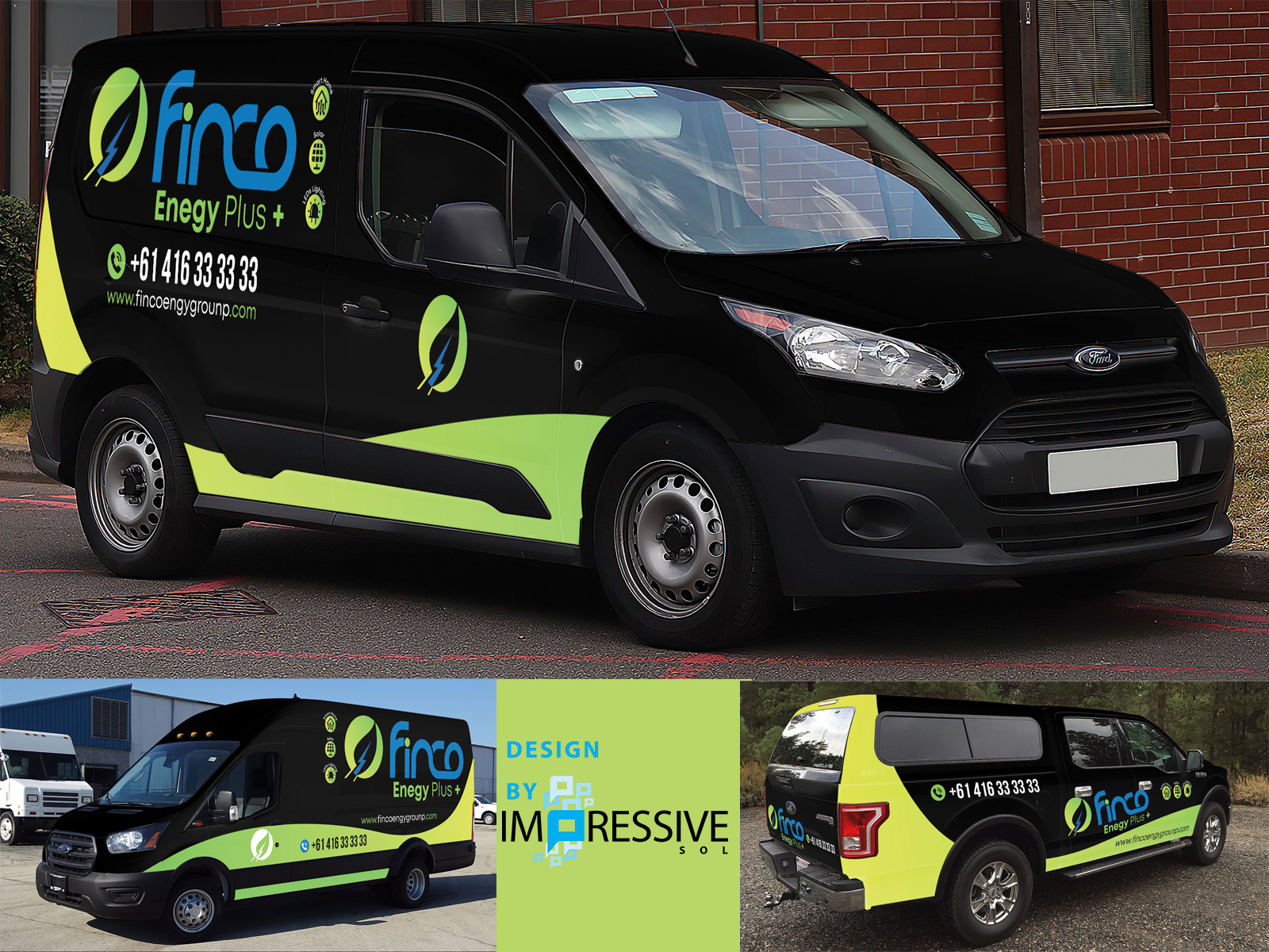 Van Graphics - Full Vehicle Wrap Design by Impressive Sol on Dribbble