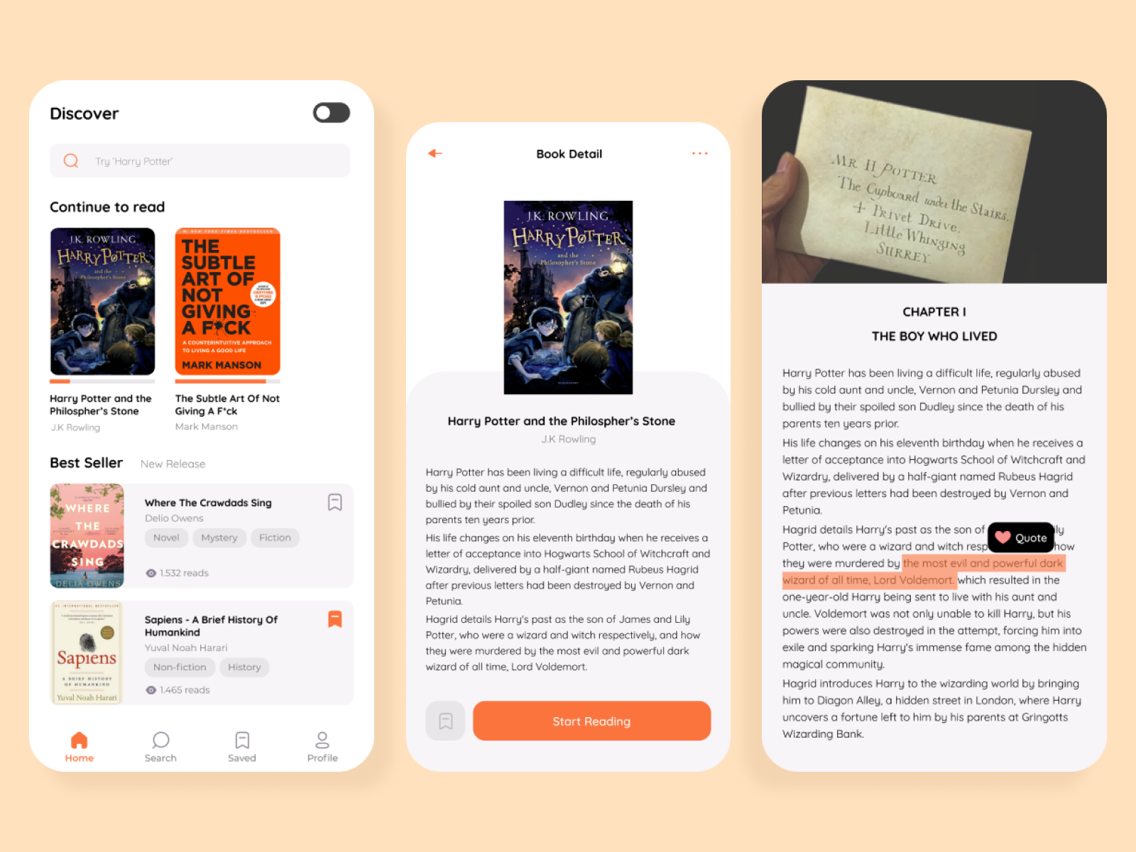 Book Streaming App by Riyan Maria on Dribbble