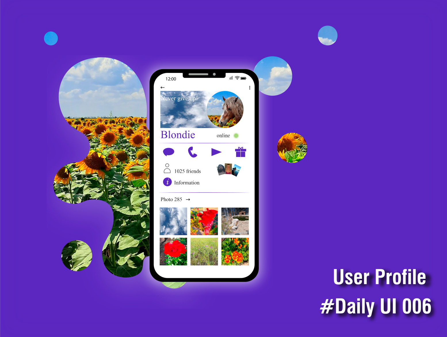 Daily UI 006 by Nata Den on Dribbble