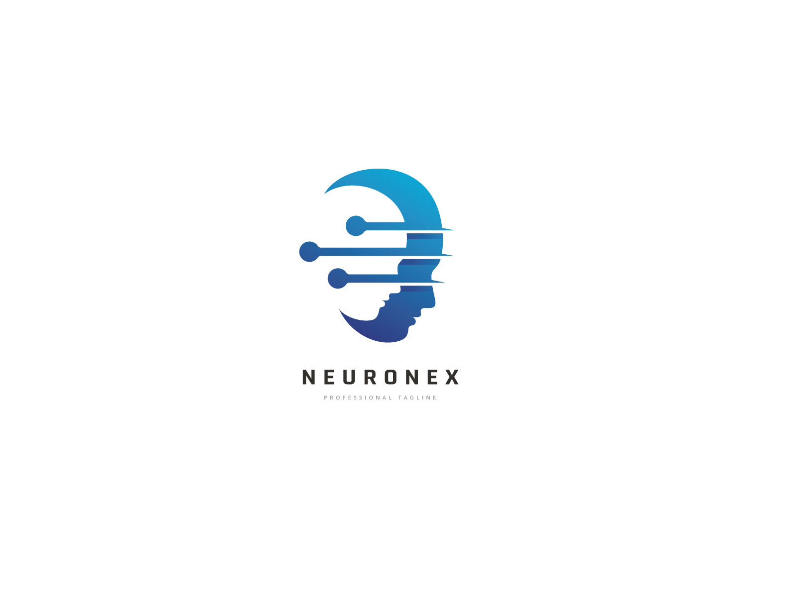 Neuronex Human Digital Logo by Opaq Media Design on Dribbble