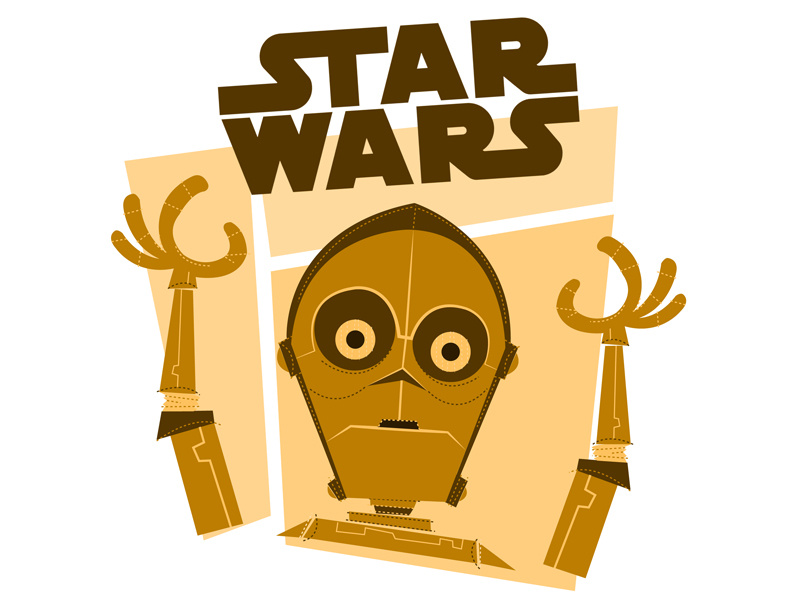 C3pO by Natxo on Dribbble