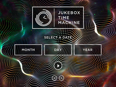 Jukebox Time Machine | UI by Sean Bannigan on Dribbble
