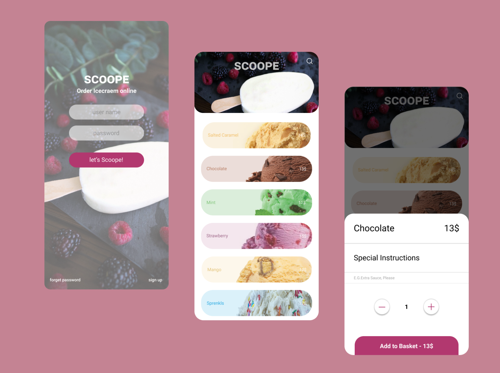 scoope by omnia on Dribbble