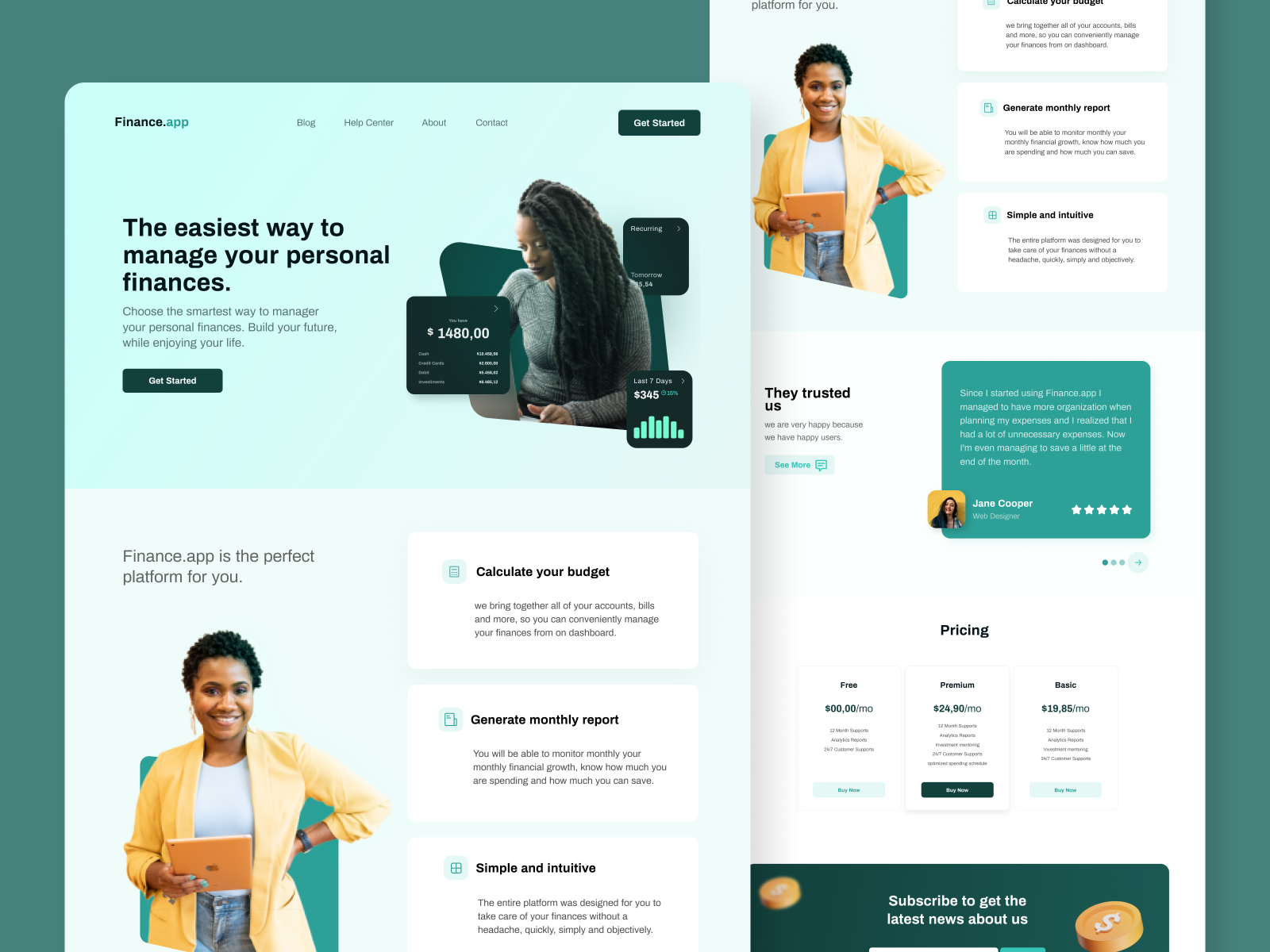 Finance.app by naianderson bruno on Dribbble