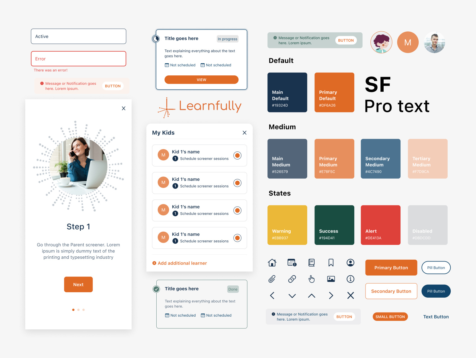 Design System Components by Jeka Soruco on Dribbble