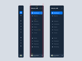 Navigation Bar by Halal Lab on Dribbble