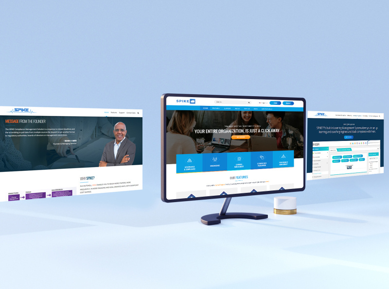 Administration Management Services Website by Paramjeet Singh on Dribbble