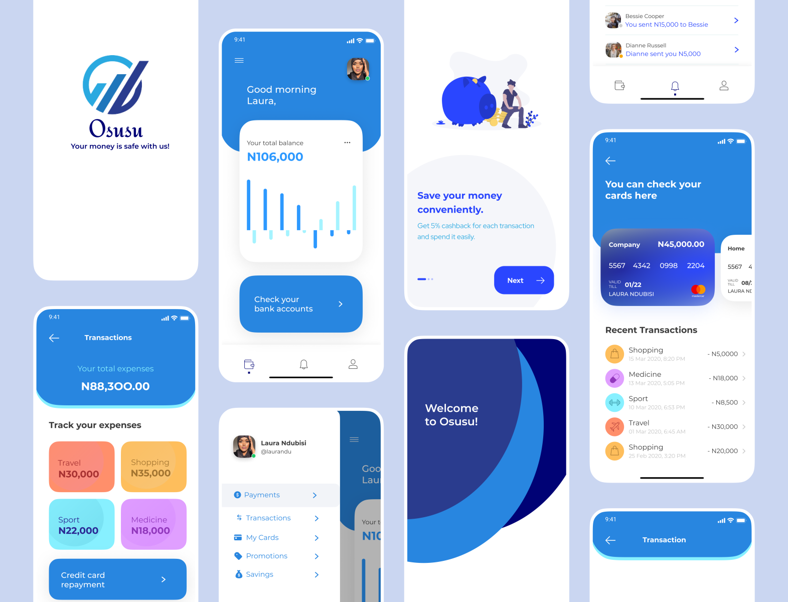 Osusu Finance App by Ifeoma Ndidi on Dribbble
