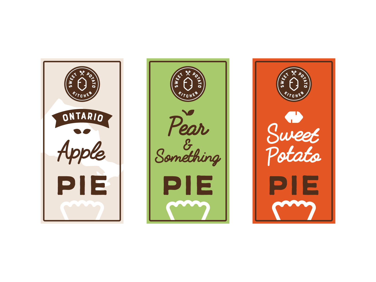 Pie stickers by Juni Xu on Dribbble