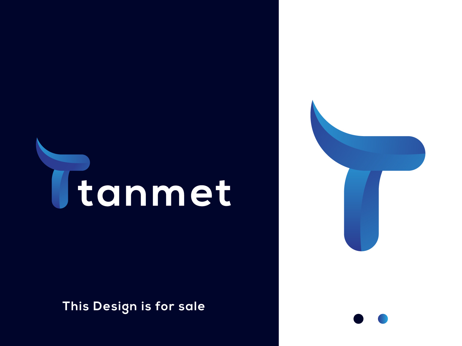Tanmet modern logo by Sakibul Islam on Dribbble