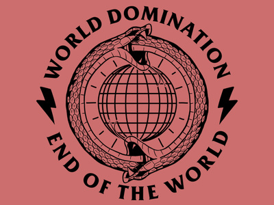 World Domination by Hotwater Artwork Studio on Dribbble